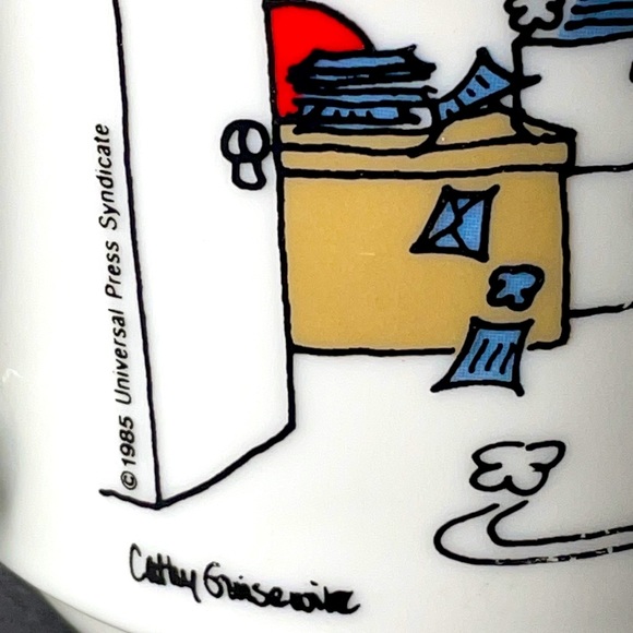 Cathy | Dining | Vintage 985 Women On The Move Cathy Comics Ceramic Mug ...